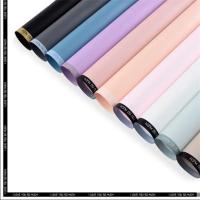 China Luxury Flower Wrapping Paper Waterproof and Recyclable Gift Packing Paper with Love Edge for sale