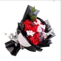 China High Transparency Colored Glass Paper for Christmas , Waterproof Flower Wrapping Paper with Coating for sale