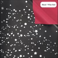 China Bright Starry Sky Waterproof Wrapping Paper Advanced Two-color Thickened For Fresh Flower for sale