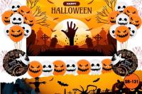 China Wholesales Halloween Foil Balloons Wholesale Inflatable Cloud Double Print Mylar Balloon for sale