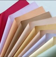 China 2024 Korean Matte Waterproof Solid Color Paper Flower Wrapping Paper Bouquet Packaging Florist Supplies Wholesale for sale