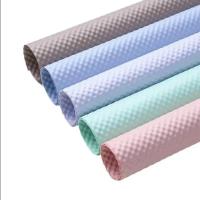 China 2024 Hot Sale 3D Embossed Bouquet Wrapping Paper Florist Supplies Waterproof Wrapping Paper For Fresh Flower Wholesale for sale