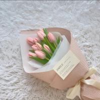 China 2024 Hot Sale 3D Embossed Bouquet Wrapping Paper Florist Supplies Waterproof Wrapping Paper For Fresh Flower Wholesale for sale