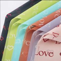 China 2024 Shinewrap Factory New Design Forever Love Wrapping Paper Waterproof Florist Bouquet Packing Paper For Fresh Flower for sale