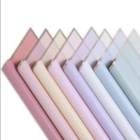 China Shinewrap Factory Direct Price 2024 Hot Sale Golden Edge Flower Wrapping Paper Bouquet Florist Gift Packing Paper for sale
