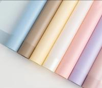 China 2024 Shinewrap Factory Direct Price Hot Sale Solid Color Flower Wrapping Paper Sheet Bouquet Florist Gift Packing Paper for sale