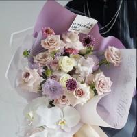 China 2024 Shinewrap Factory Wholesale Love Printed Flower Wrapping Paper Good Quality Florist Gift Flower Packing Paper for sale