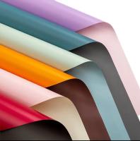 China Solid Color Paper Flower Packaging Paper Waterproof Florist Bouquet Packaging Wrapping Paper For Fresh Flowers Wholesale for sale