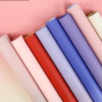 China Flower Gift Wrapping Paper Double-Sided Glorious Youth Graduated Color Wrapping Paper Bouquet Packaging Materials for sale