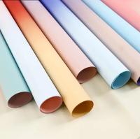 China Flower Gift Wrapping Paper Double-Sided Glorious Youth Graduated Color Wrapping Paper Bouquet Packaging Materials for sale