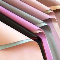 China Biocolor Two-side Recyclable Florist Wrapping Paper For Fresh Flower Customized Color for sale