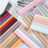 China Korean Style First Love Flower Wrapping Paper Solid Color Paper for Artistic Waterproof Flower Material for sale