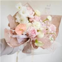 China Dream Back Garden Flower Packaging Printed Paper Three-dimensional Pattern Small Fragrance Series Packaging Paper Materials for sale