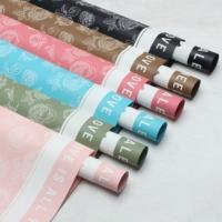 China Rose Garden Flower Wrapping Paper Plastic Film Small Fresh High-end DIY Handmade Flower Shop Flower Art Materials for sale