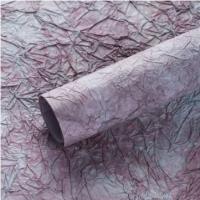 China Colorful Handmade Pleated Texture Paper Mutiple Color 60*60cm for Teacher's Day Bouquet Packaging Material for sale