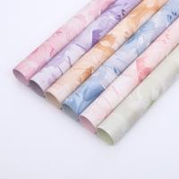 China Brilliant Series Flower Wrapping Paper Wholesale Flowers Floral Materials Flower Shop Supplies Relief Art Flower Wrapping Paper for sale