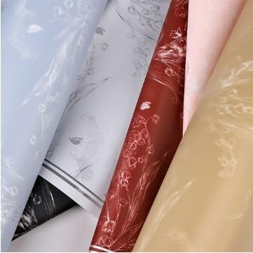 China Waterproof Flower Shop Flower Wrapping Paper featuring Lizhiran Lily of the Valley Design 56*56cm for sale