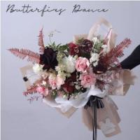 China OPP Butterfly Dance Jelly Film Color Waterproof Wrap Flower Paper Flower Bouquet Packaging Material For 520 Valentine's Day for sale