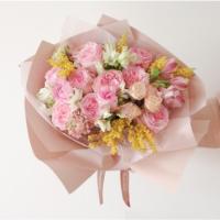 China Lizhiran Ins Style Xueli Paper Flower Wrapping Paper Bouquet Special Baby's Breath Wrapping Paper Night Market Bouquet Stall for sale