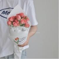 China Flower Wrapping Paper Material Flower Paper Art Paper Ins Style Decoration Flower Shop Supplies Gift Box Tulip Flower Paper for sale