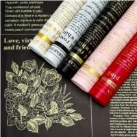 China Nosa Paper Herbal Flower Wrapping Paper Waterproof Korean Paper Flower Floral Wrapping Paper Materials Wholesale for sale