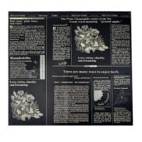 China Nosa Paper Herbal Flower Wrapping Paper Waterproof Korean Paper Flower Floral Wrapping Paper Materials Wholesale for sale