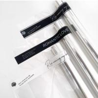 China Lizhiran Internet Celebrity Romantic English Opp Waterproof Simple Cellophane Bouquet Wrapping Paper Flower Packaging for sale