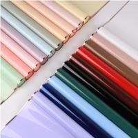 China Lizhiran Golden Age Flower Wrapping Paper Jelly Film Gold Edge Water Glossy Film Bouquet Wrapping Paper for sale