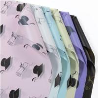 China Graduation Season Waterproof Bow Book Flower Wrapping Paper College Entrance Examination Doctoral Cap Bouquet Wrapping Flower Paper Gift Flower Paper for sale