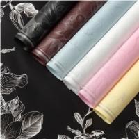 China Mulan Jelly Film Waterproof Flower Packaging Paper 57*57cm Multiple Color for Floral Bouquet Packaging Material for sale