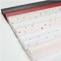 China Multiple Color Xueli Paper Grade Hot Metal Texture Packaging Material Lining for Flower Shop Bouquet for sale
