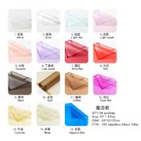 China Flower Wrapping Solid Color Matte Magic Edge Paper Translucent Waterproof Korean Paper for Multiple Color Bouquet Packaging for sale