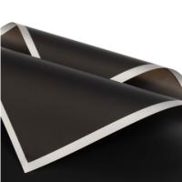 China Waterproof Silver Edge Jelly Film OPP Flower Wrapping Paper for Floral Bouquets for sale