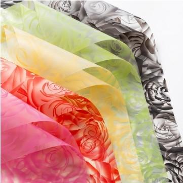 China Waterproof OPP 56*56cm Flower Wrapping Paper for Korean Bouquets by Rose Beauty for sale