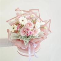 China 56*56cm Flower Wrapping Paper for Qixi Festival Pure Paper and Waterproof for sale