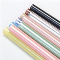 China Floral Bouquet Wrapping Paper Waterproof And Solid Color For Flower Shop Materials for sale
