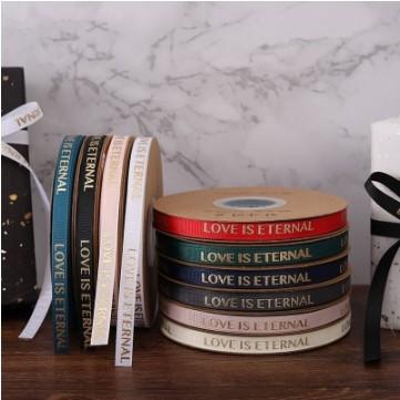 China 1cm High Tenacity Hot Stamping Spiral Ribbon Flower Packaging Ribbon with Customized Color for sale