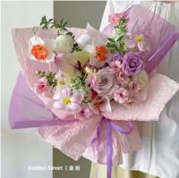 China Colorful Pleated Paper Flower Wrapping Paper for DIY Art and Craft Projects for sale