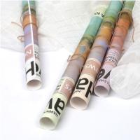 China English Newspaper Flower Bouquet Wrapping Paper in 2 Colors for Gift Packaging for sale