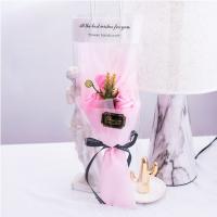 China Factory Wholesale Bagged Rose Soap Flower Bouquet Mother's Day Company Group Purchase Gift for sale