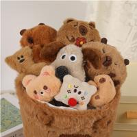 China Capybara doll bouquet happiness holiday gift plush cute birthday toy hug bucket decoration arrangement for sale