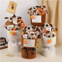China Single dog doll bouquet doll for girlfriend best friend children student day gift 520 adult ceremony for sale