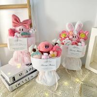 China 20x35cm Variety Dolls Cute Cartoon Doll Kirby Star Bouquet for Children's Day and Christmas Holiday Gift for sale