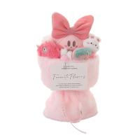 China 20x35cm Variety Dolls Cute Cartoon Doll Kirby Star Bouquet for Children's Day and Christmas Holiday Gift for sale