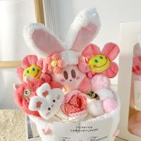 China 20x35cm Variety Dolls Cute Cartoon Doll Kirby Star Bouquet for Children's Day and Christmas Holiday Gift for sale