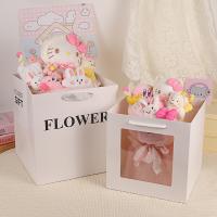 China Gift Delu Gypsophila Doll Bouquet Ornaments Birthday Girl Stuffed Animal Flower Bouquet for sale