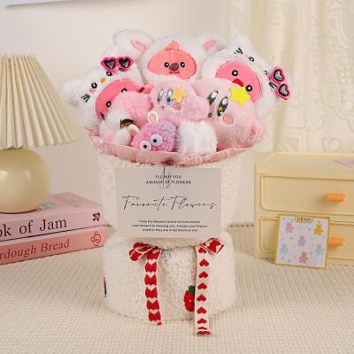 China Bear Hug Doll Bouquet for Girlfriend 520 Chinese Valentine's Day Birthday Graduation Gift Children's Day for sale