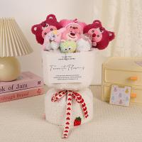China Bear Hug Doll Bouquet for Girlfriend 520 Chinese Valentine's Day Birthday Graduation Gift Children's Day for sale