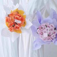 China Waterproof Double-Sided Polka Dot Bouquet Wrapping Paper for Ouya Paper Flower Packaging in 58CM * 58CM Customized Size for sale