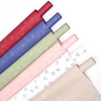 China Lizhiran Sweetheart Waterproof Love Bouquet Wrapping Paper Must-Have for Flower Packaging and Shop for sale